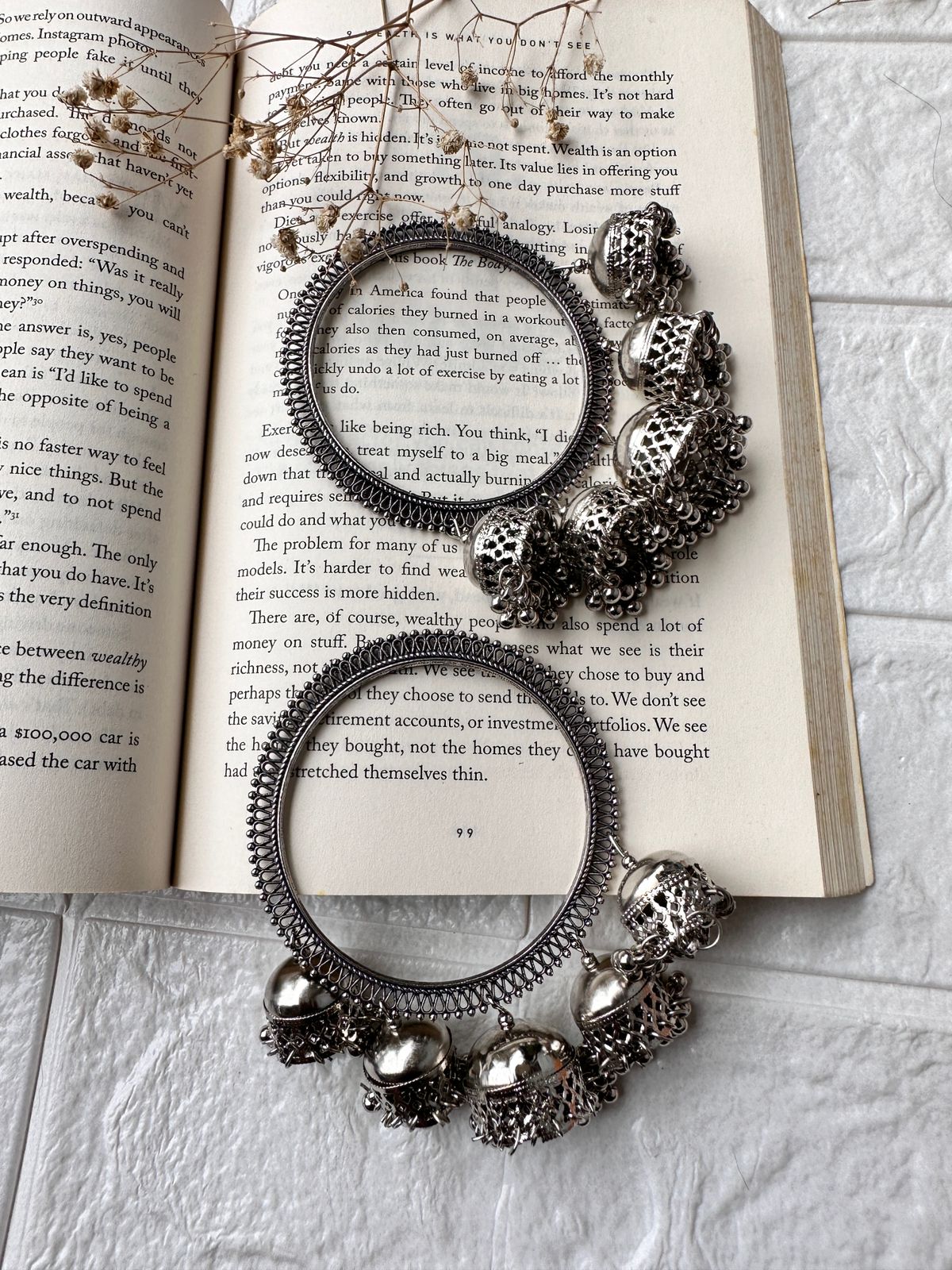 Oxidised Bangle – The Elite Gallery - by Viexta