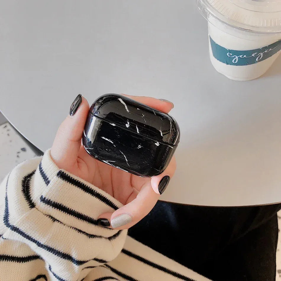 Hard Shell Marble Airpod Case – The Elite Gallery - by Viexta
