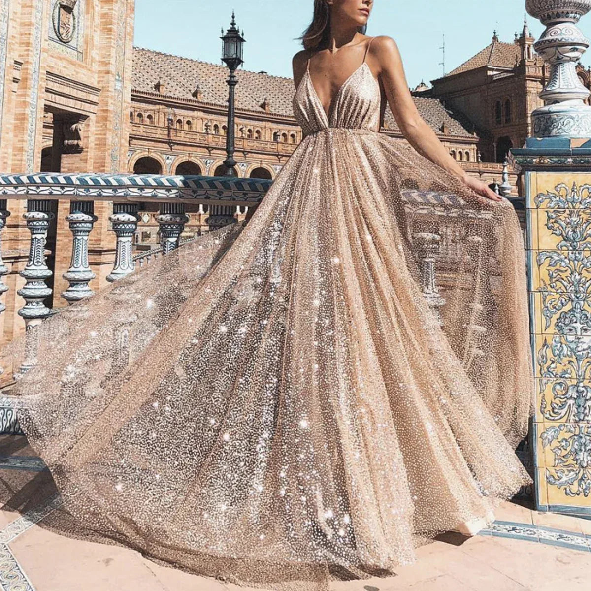 Pencil Party Gown – The Elite Gallery