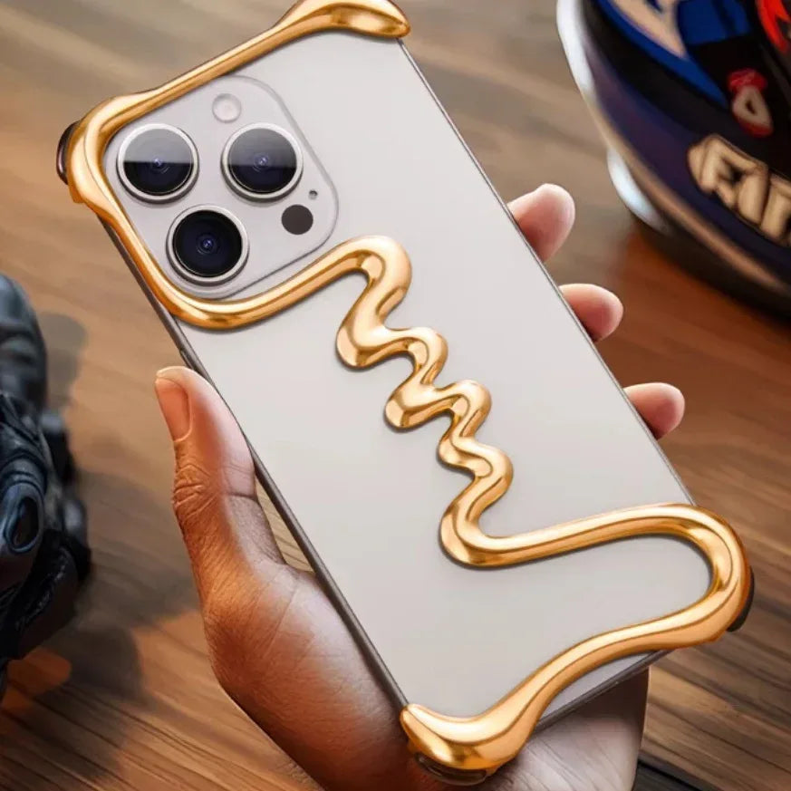 Alien Metal Frameless Skeleton iPhone Case – The Elite Gallery - by Viexta